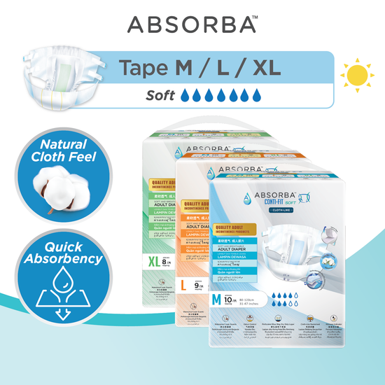Conti-Fit Soft Adult Diapers – Absorba Singapore