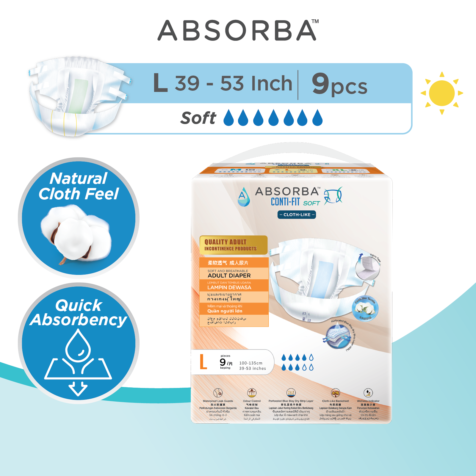 Adult Diaper Pants, Adult Diapers Singapore - Absorba Singapore