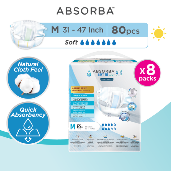 Conti-Fit Soft Adult Diapers – Absorba Singapore