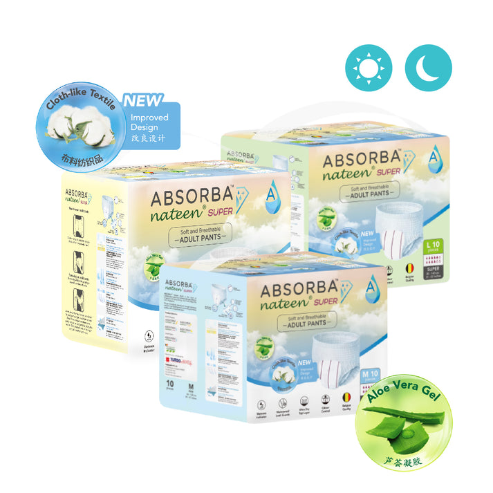 Adult Pull Up Pants, Adult Pull On Diapers - Absorba – Absorba Singapore