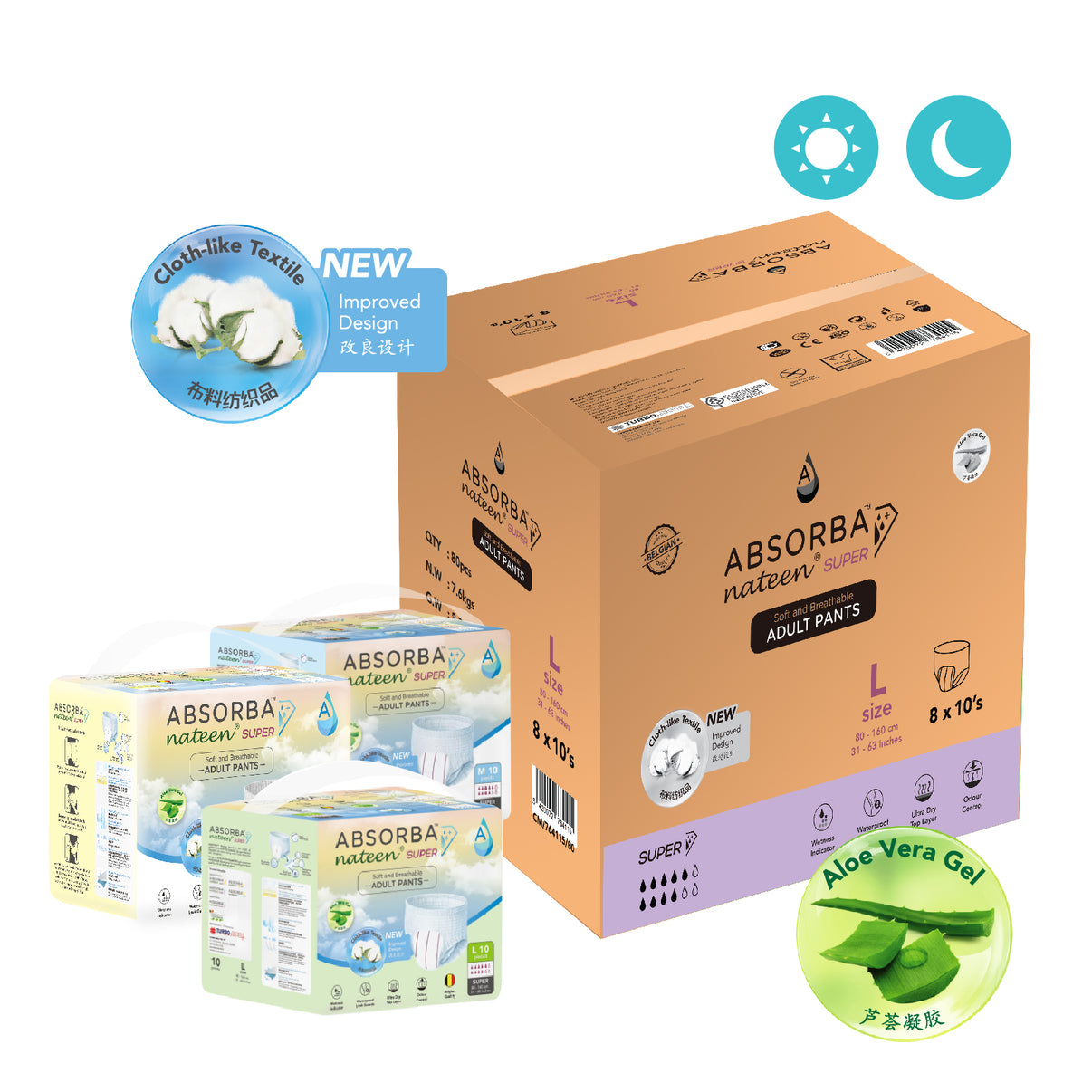 Adult Pull Up Pants, Adult Pull On Diapers - Absorba – Absorba Singapore