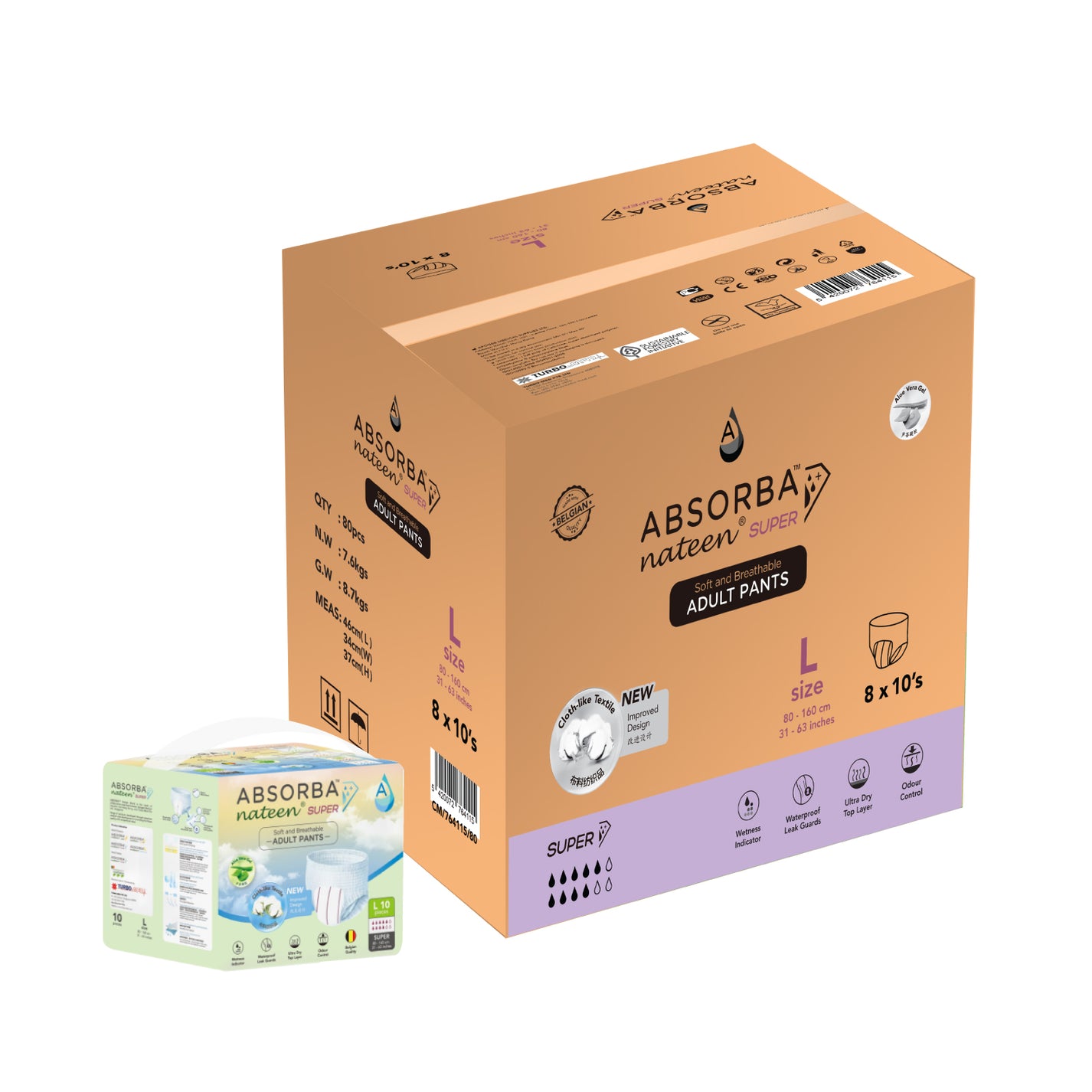 Adult Pull Up Pants, Adult Pull On Diapers - Absorba – Absorba Singapore